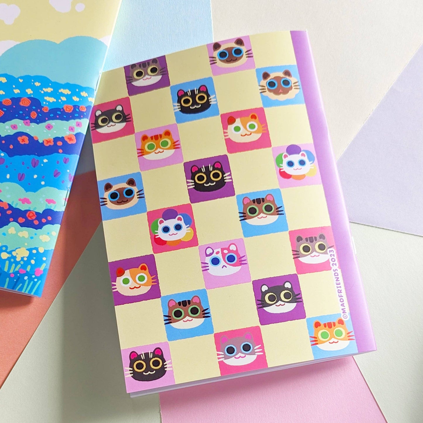 Reuseable Sticker Book Pastel Cats – Best Cat