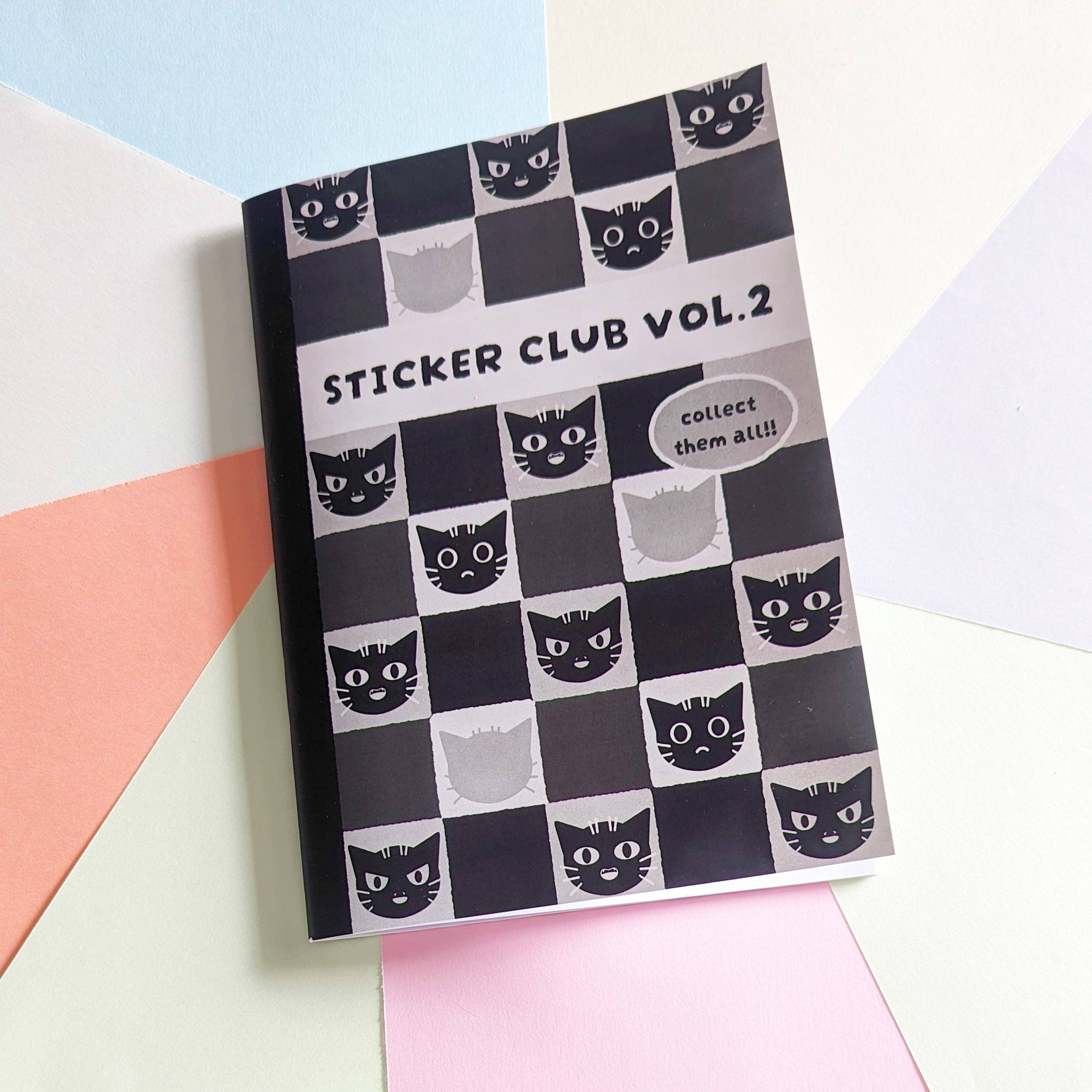Reuseable Sticker Book Black Cats – Best Cat